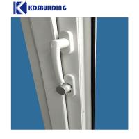 China KDSBuilding Plastic Glazed PVC Folding UPVC Fold Glass Doors Exterior Entry Door For  Home for sale