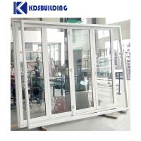 China KDSBuilding UPVC Glass Interior PVC Accordion Room Dividers Doors  Toilet Folding Slide Pvc Door for Bathroom for sale