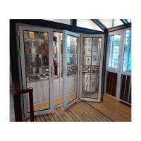 China KDSBuilding Interior Upvc Internal Folding Manufacture Pvc Door For Bathroom Houses With Glass for sale