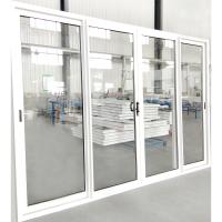 China Modern PVC Decorative Door Saving Energy Low E Glass Lock Sliding Door for sale