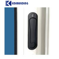 China Modern PVC Decorative Door Saving Energy Low E Glass Lock Sliding Door for sale