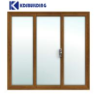 China KDSBuilding NFRC Tempered Glass Slide Waterproof Seal Strip Sliding Upvc Pvc Door For Residential for sale