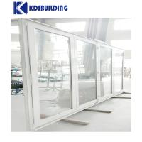 China KDSBuilding Door Fold Accordion European Era Replacement Lock Black Handle Upvc Folding Door for sale