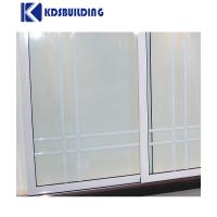 China KDSBuilding Design Modern Bedroom  Waterproof Indoor Pvc Polymer Grid Upvc Sliding Door for sale