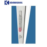 China Swing PVC Decorative Door Temper Glass Partition Bathroom UPVC Casement Door for sale