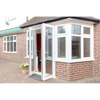 China Double Glass Set Window Reinforcement Making Custom Upvc High Quality Casement Doors  Pvc Frame Door for sale