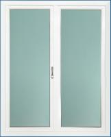 China Sound Proof Upvc Swing Door Hurricane Casement Window PVC Glass Door for sale