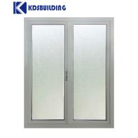 China KDSBuilding High Quality Beautiful Stack Waterproof White Bathroom Competitive Price Pvc Casement Door for sale