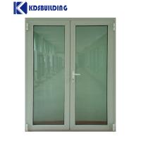 China KDSBuilding High Quality Beautiful Stack Waterproof White Bathroom Competitive Price Pvc Casement Door for sale