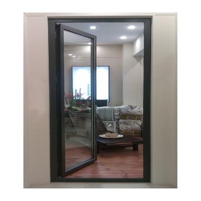 China KDSBuilding Anti Theft French Double Entry Aluminum Casement Doors With Security Building Materials for sale