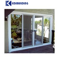 China KDSBuilding Wind resistance strong philippines aluminum frame sliding glass door Low -e Glass Slide Bathroom Glass Door for sale