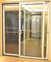 China KDSBuilding Modern Minimalist Style Custom Interior Hidden Partition Door  Aluminum  Sliding Doors for sale