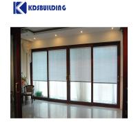 China Balcony Thermal broken double tempered glass entry sliding door aluminum multi slide patio glass doors aluminium glass for sale