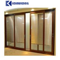 China China Manufacturer Exterior Double Glass Aluminum Lift And Sliding Door System With Screen for sale
