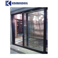 China China Manufacturer Exterior Double Glass Aluminum Lift And Sliding Door System With Screen for sale