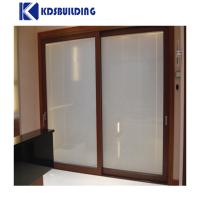China China Manufacturer Exterior Double Glass Aluminum Lift And Sliding Door System With Screen for sale