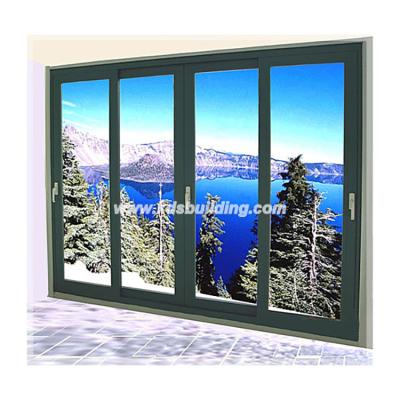 China KDSBuilding Aluminum Pantry Trap Top Hung Glass Slide Door for sale