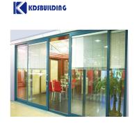 China KDSBuilding Aluminum Pantry Trap Top Hung Glass Slide Door for sale
