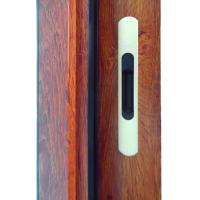 China KDSBuilding Minimalist Slim Frame Design Aluminum Single Exterior Wardrobe Slide Door for sale