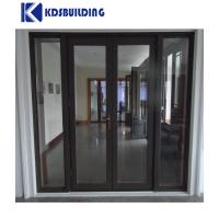 China KDSBuilding Indoor Commercial Glass Two Way Double Swing Door  Aluminum Screen Door for sale