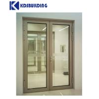 China China Manufacturer Customized Color Partition Double Glass Aluminum Casement Door Frames for sale