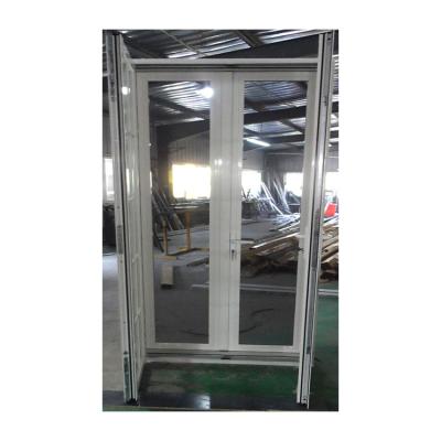 China KDSBuilding White French Style Pictures Aluminum Commercial Shutter Casement Windows Double Doors for sale
