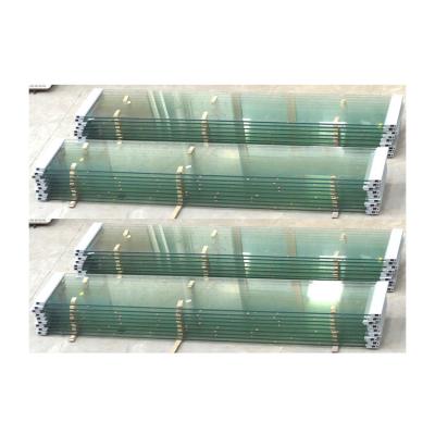 China KDSBuilding New Design Hurricane Proof Exterior Bi Folding Door Aluminum Without Frame for sale