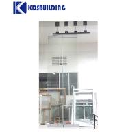 China KDSBuilding New Design Hurricane Proof Exterior Bi Folding Door Aluminum Without Frame for sale