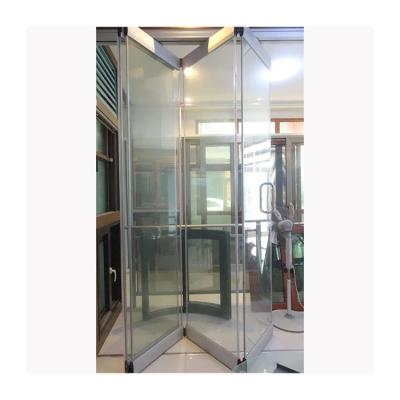 China KDSBuilding AS2047 New Design Waterproof Frameless Single Tempered Glass Folding Door Showers for sale