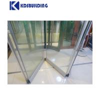China KDSBuilding AS2047 New Design Waterproof Frameless Single Tempered Glass Folding Door Showers for sale