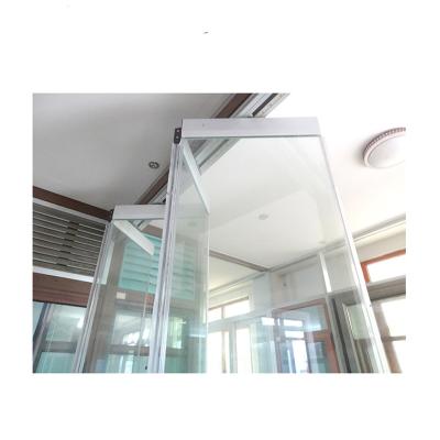 China KDSBuilding Shower Without Frame Frameless Automatic Sensor Aluminium Glass Be Folding Doors for sale