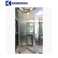 China KDSBuilding Shower Without Frame Frameless Automatic Sensor Aluminium Glass Be Folding Doors for sale