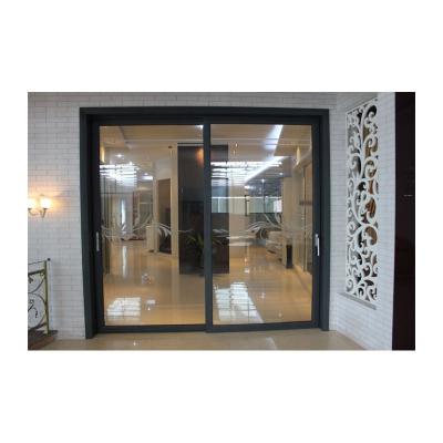 China KDSbuilding Luxury Australian Standard Laminated Glass Aluminum Sliding Door  With Blue Gasses for sale