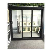 China KDSbuilding New Modern Double Tempered Hurricane Impact Glass Aluminum Pergola Sliding Door Pictures for sale