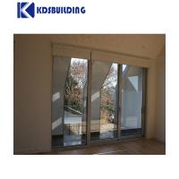 China KDSBuilding Balcony porch aluminum multi slide doors exterior patio double panel sliding door for sale
