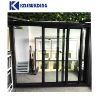 China KDSBuilding Hurricane resistant thermal break large glass big view aluminum lift sliding patio doors for sale