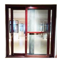 China Aluminum Glass Windows And Soundproof Automatic System Motorised Smart Mechanism Electric Frameless Slide Door With Grill for sale
