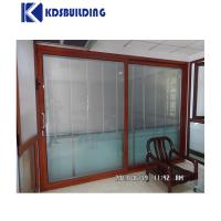 China Aluminum Glass Windows And Soundproof Automatic System Motorised Smart Mechanism Electric Frameless Slide Door With Grill for sale
