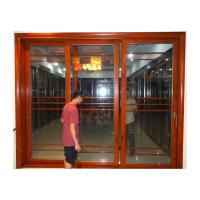 China Large Waterproof Hurricane Impact Triplex Insulated Temper Glass Sea Anti Dust Pm 2.5 Anti Uv Sound Hotel Proof Door for sale