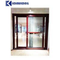 China KDSBuilding Metal And Modern Aluminum Gates Design Glass Exterior System Slide Door for sale