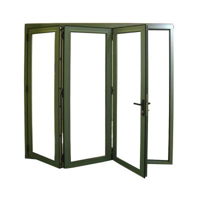 China KDSBuilding AS2047 Certificate Sound Proof  Thermal Break Aluminium 144 x 80 Bi-fold Interior Doors for sale