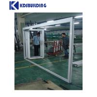 China Bifold Double Glaze Horizontal Aluminum Patio Automatic Folding Doors, Bi Folding Door For Patio Use for sale