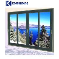 China KDSBuilding Bi Industrial Automatic Folding Exterior Glass Window Patio Accordion Door for sale
