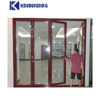 China Xiamen Soundproof Hurricane Impact Security Glass Aluminium Front Doors For Homes Nigeria for sale