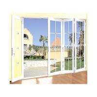 China AS2047 Waterproof Hurricane Proof Exterior Front Aluminum Bi Folding Security Door For Super House for sale