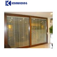 China First Rate High End Luxury Traditional Home High Energy Effective Wooden Heavy Duty Lift Patio System Aluminum Slide Door for sale