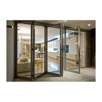 China KDSBuilding  Thermal Break Hurricane Proof Aluminium Push And Pull Door French Folding Sliding for sale
