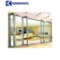 China KDSBuilding  Thermal Break Hurricane Proof Aluminium Push And Pull Door French Folding Sliding for sale