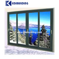 China KDSBuilding Soundproof  Thermal Break Double Glazed Glass Aluminum Sliding Door For Patio for sale