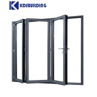 China KDSBuilding High Quality Wholesale Custom Cheap Folding Door Aluminium Folding Patio Doors for sale